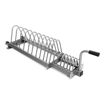 Olympic Training Disc Rack - Silver - Racks - Weight Training - Buy ...